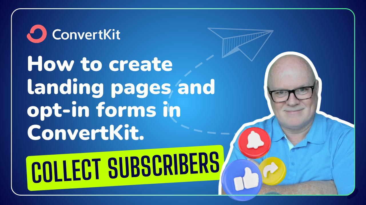 How to Create Landing Pages and Opt-in Forms in ConvertKit - Kit Approved Expert | Email ...
